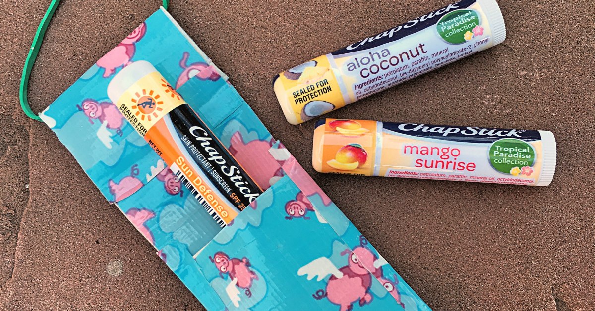 DIY DuckTape ChapStick Holder - Tote Your ChapStick® Everywhere ...